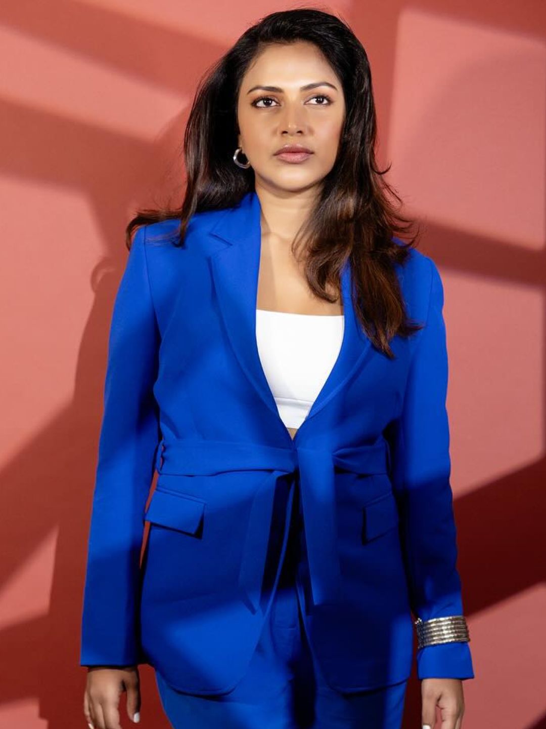 Buy Amala Paul In Stackable Bracelets Silver Online - Ishhaara