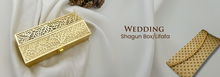 Buy Wedding Shagun Box and Lifafa at Best Prices - Ishhaara