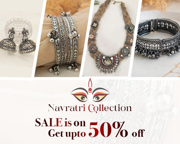 Buy Navratri Jewellery Sets Online | Oxidised and Kundan Jewellery ...
