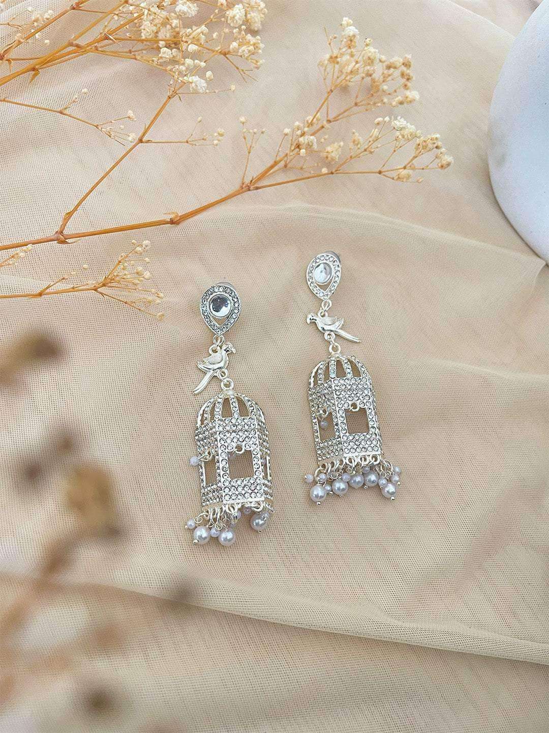 Buy Golden Pinjara Dangler Online - Ishhaara