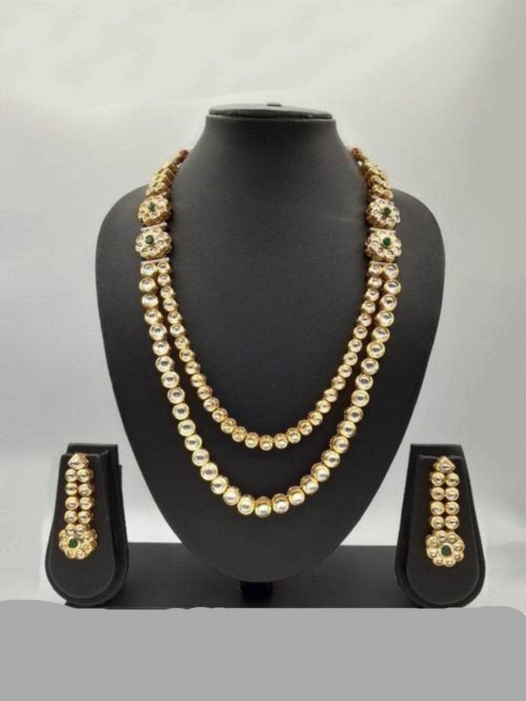 Buy Dual Layered Side Motif Set Online - Ishhaara