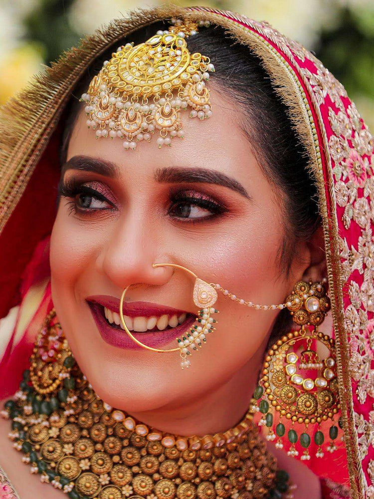 Buy Stylish Traditional Nose Rings and Nath Online at Best Prices ...