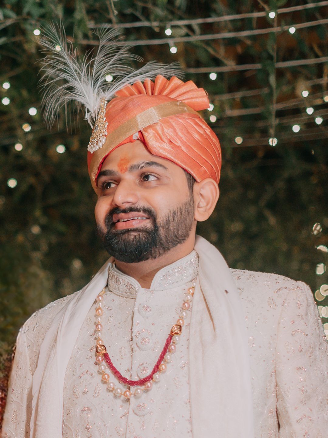 Buy Groom Safa Feather Online - Ishhaara