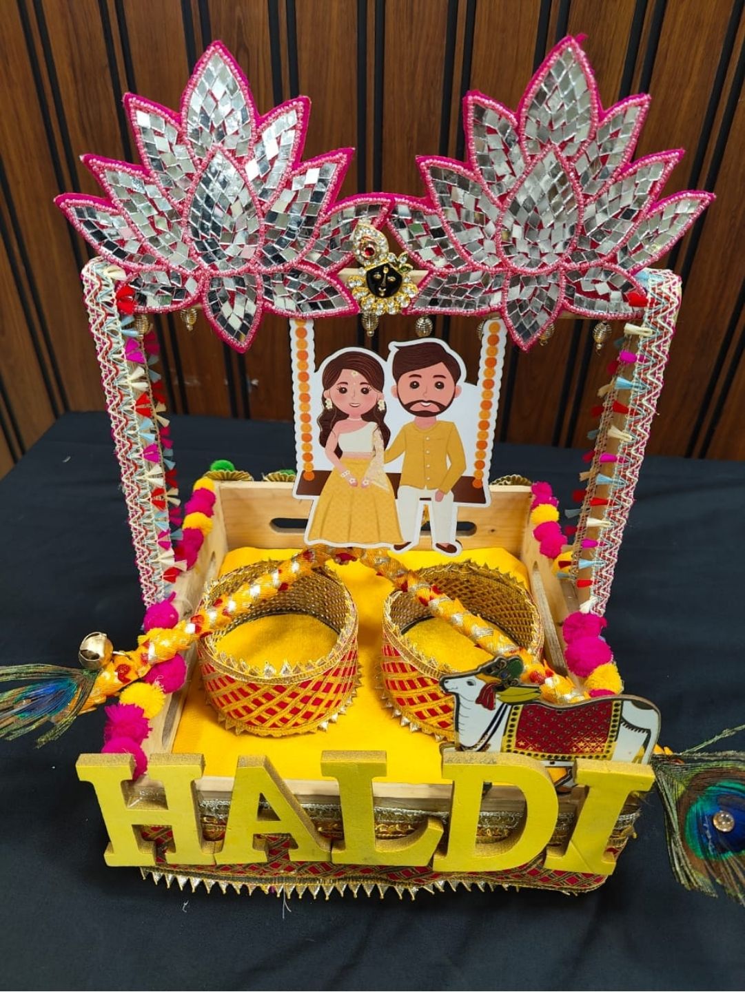 Buy Haldi Platter Online - Ishhaara