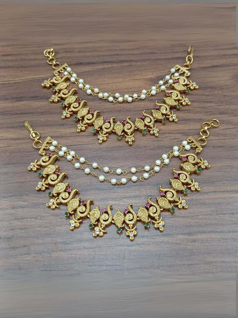 Buy Mango Triple Layer Earchain Online - Ishhaara