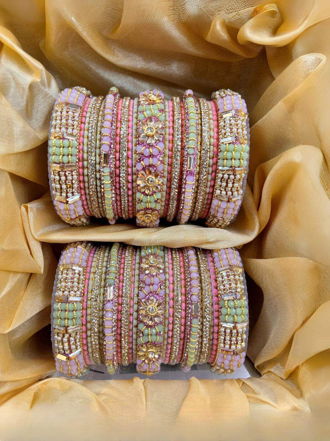 Buy Pastel Color Chooda Online - Ishhaara