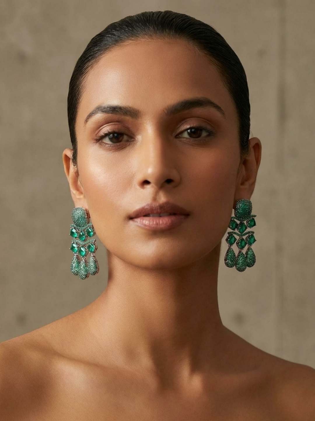 Buy Radiant Raindrop Diamond Earrings Online - Ishhaara