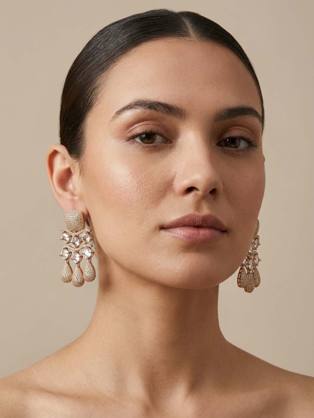 Buy Radiant Raindrop Diamond Earrings Online - Ishhaara