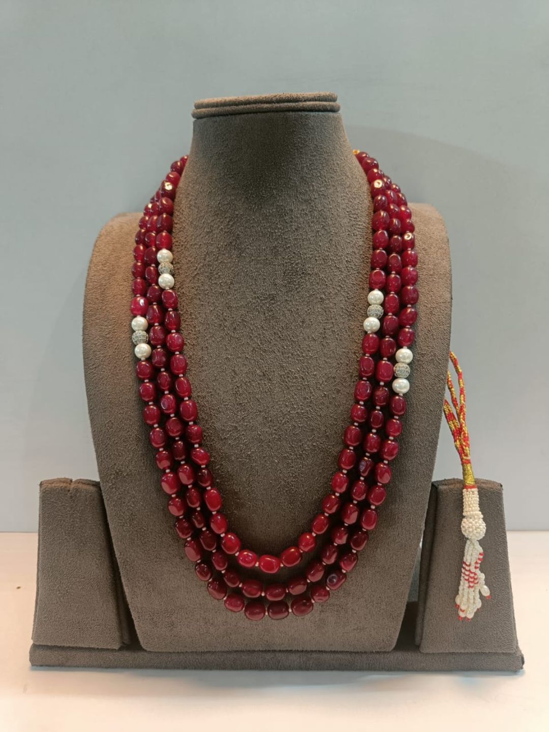 Buy Beaded Three Layered Mala Online - Ishhaara