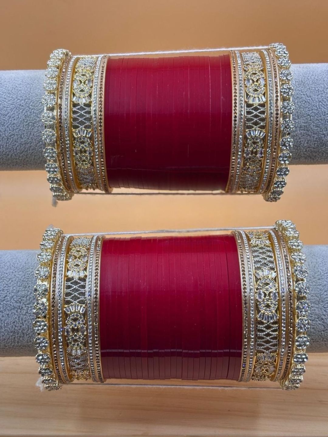 Buy Traditional Kundan And Ad Studded Bridal Chooda Online - Ishhaara